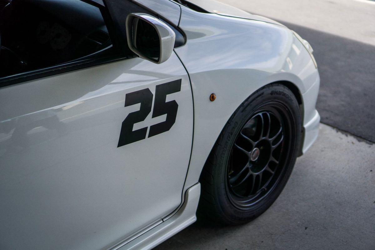 Magnet Race Numbers and Graphics