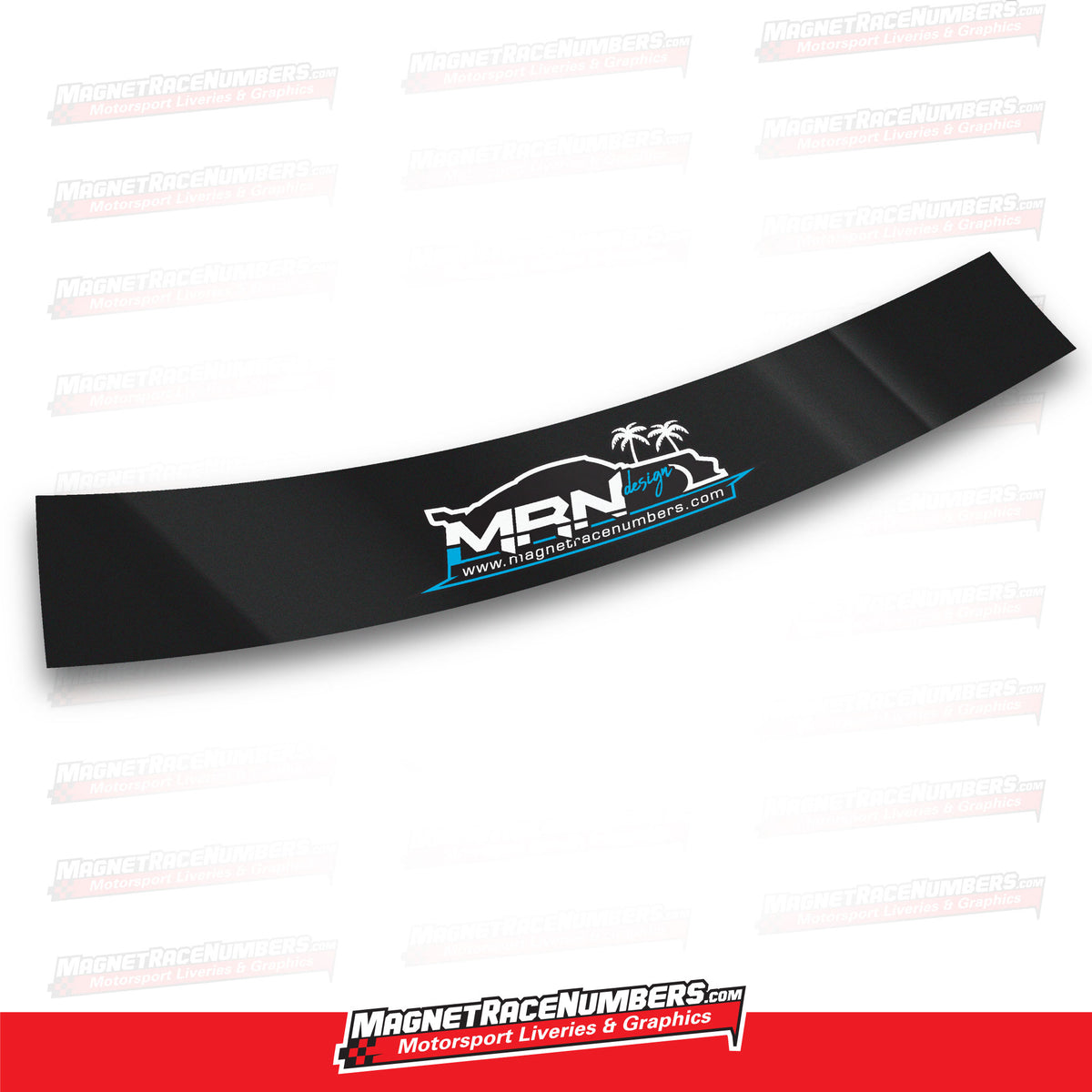 MRN New Logo Windscreen Banner – Magnet Race Numbers