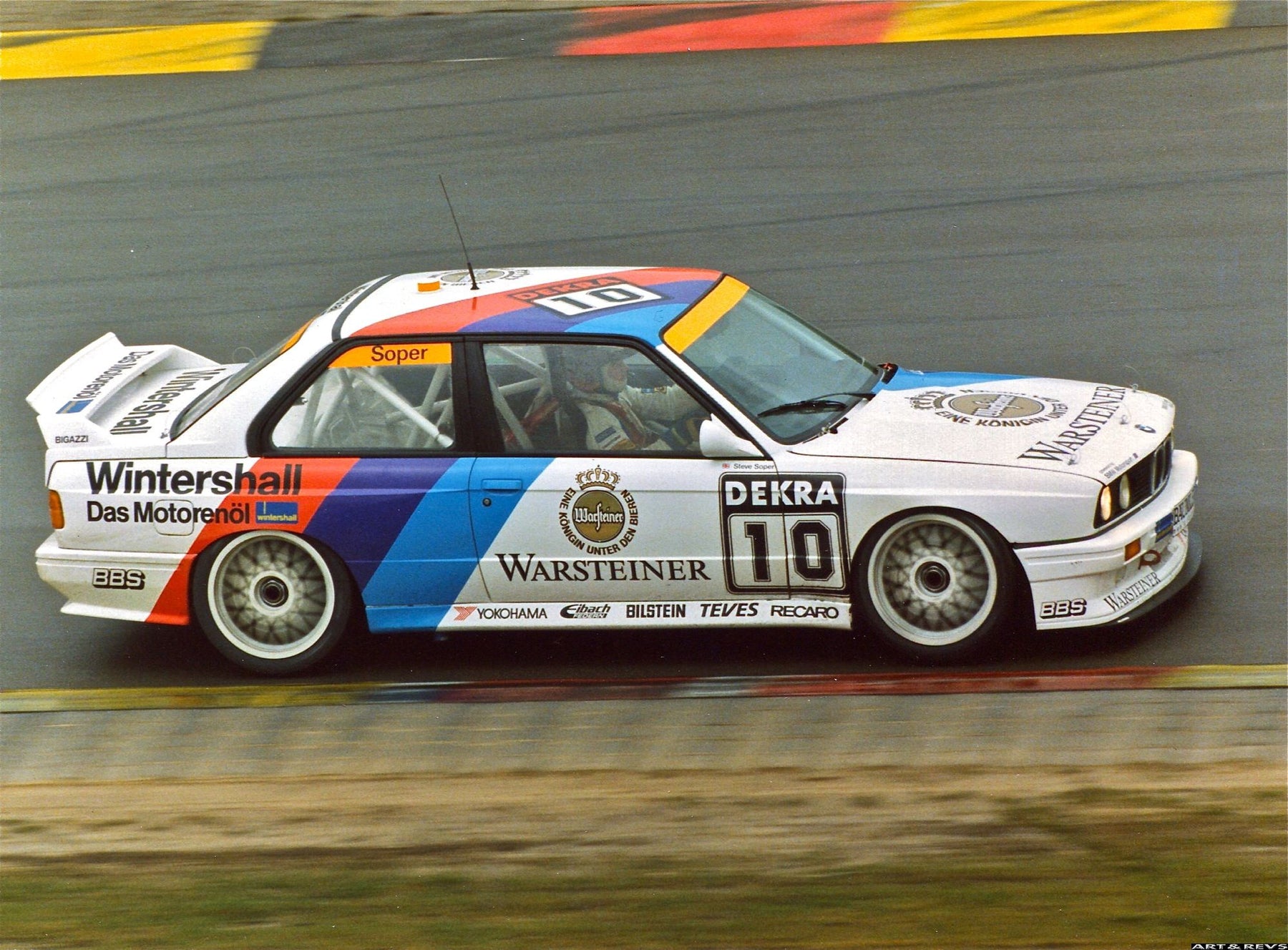 DTM Dekra Racing Numbers – Magnet Race Numbers